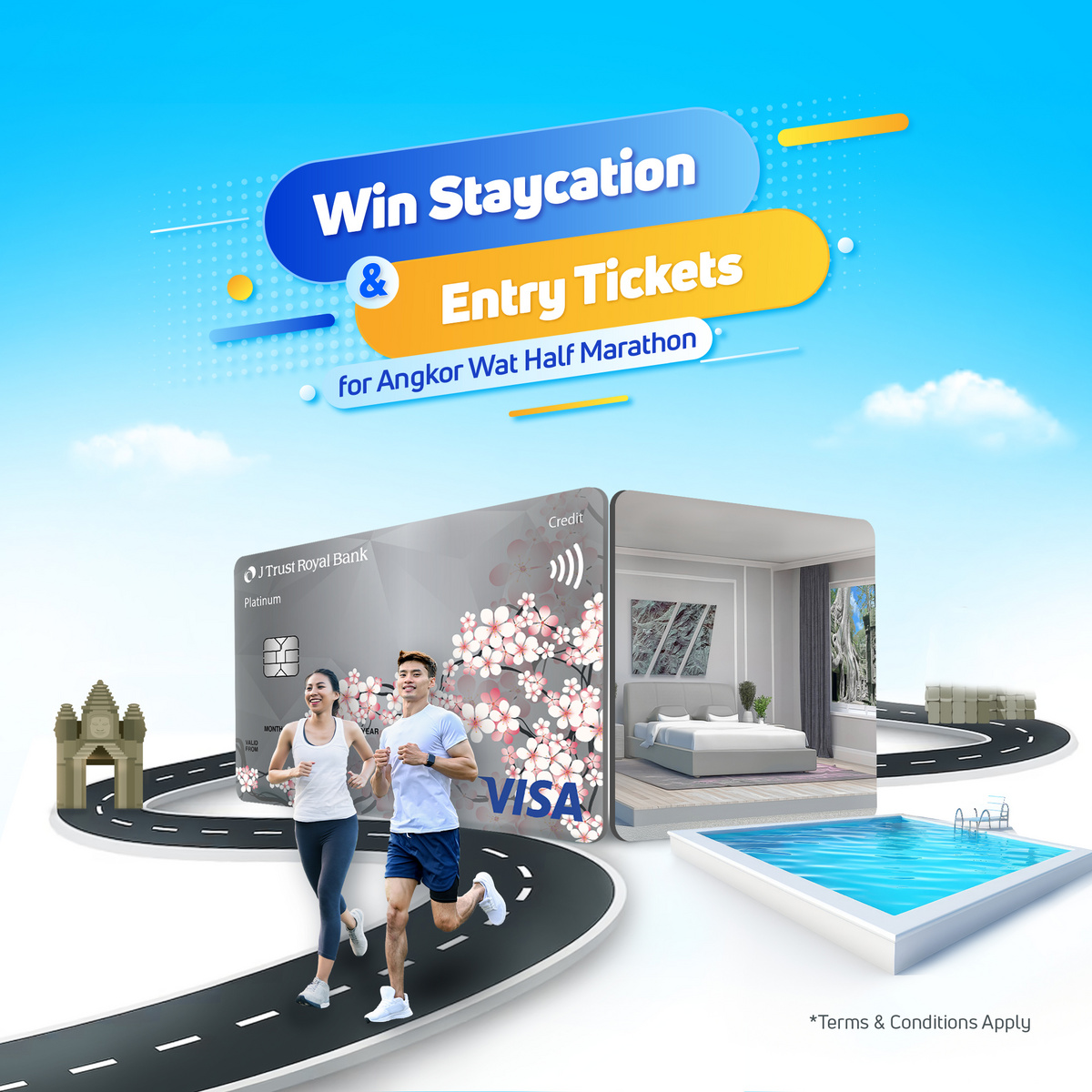 Win Staycation & Entry Tickets: J Trust Royal Bank