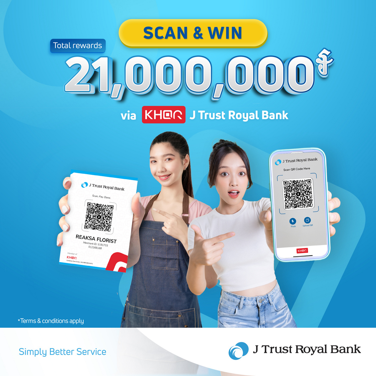 Bakong: Scan & Win: J Trust Royal Bank