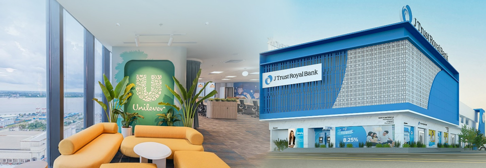 J Trust Royal Bank and Unilever Cambodia completed systems integration ...
